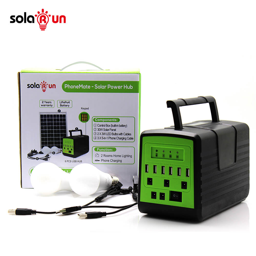 Solarun MBOX-Supwer Solar Power Home System | One-Stop Solar Solution ...