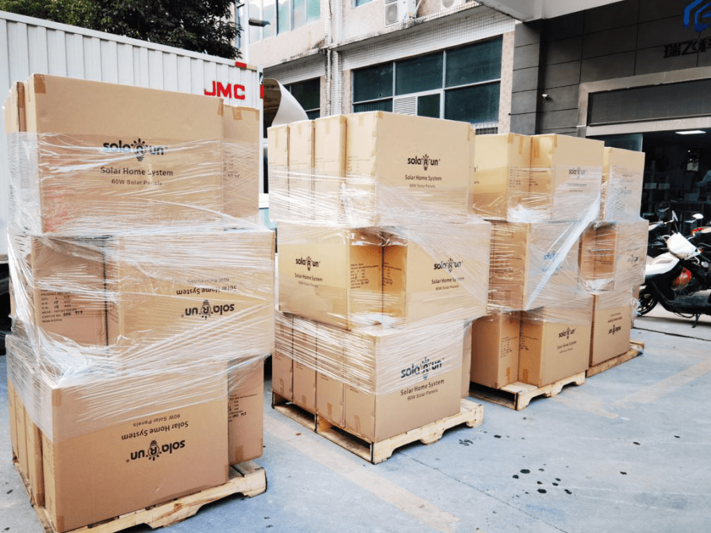 Solar Run PAYGo Solar Home System Shipped to West Africa | One-Stop ...