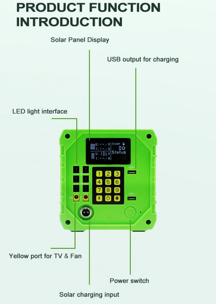 Mbox Home Solar Energy Power System with Pay As You Go Function | One ...